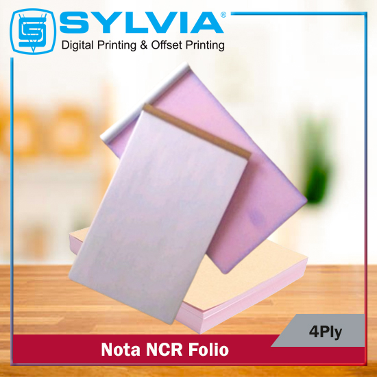 Nota NCR Folio 4Ply | Sylvia Printing Kupang